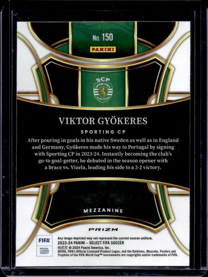 2023 Select FIFA Viktor Gyokeres Red RC #150 | eBay