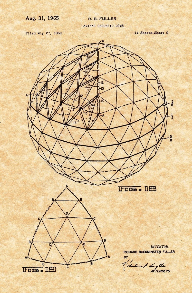 Buckminster Fuller Geodesic Dome Template How To Build A Geodesic