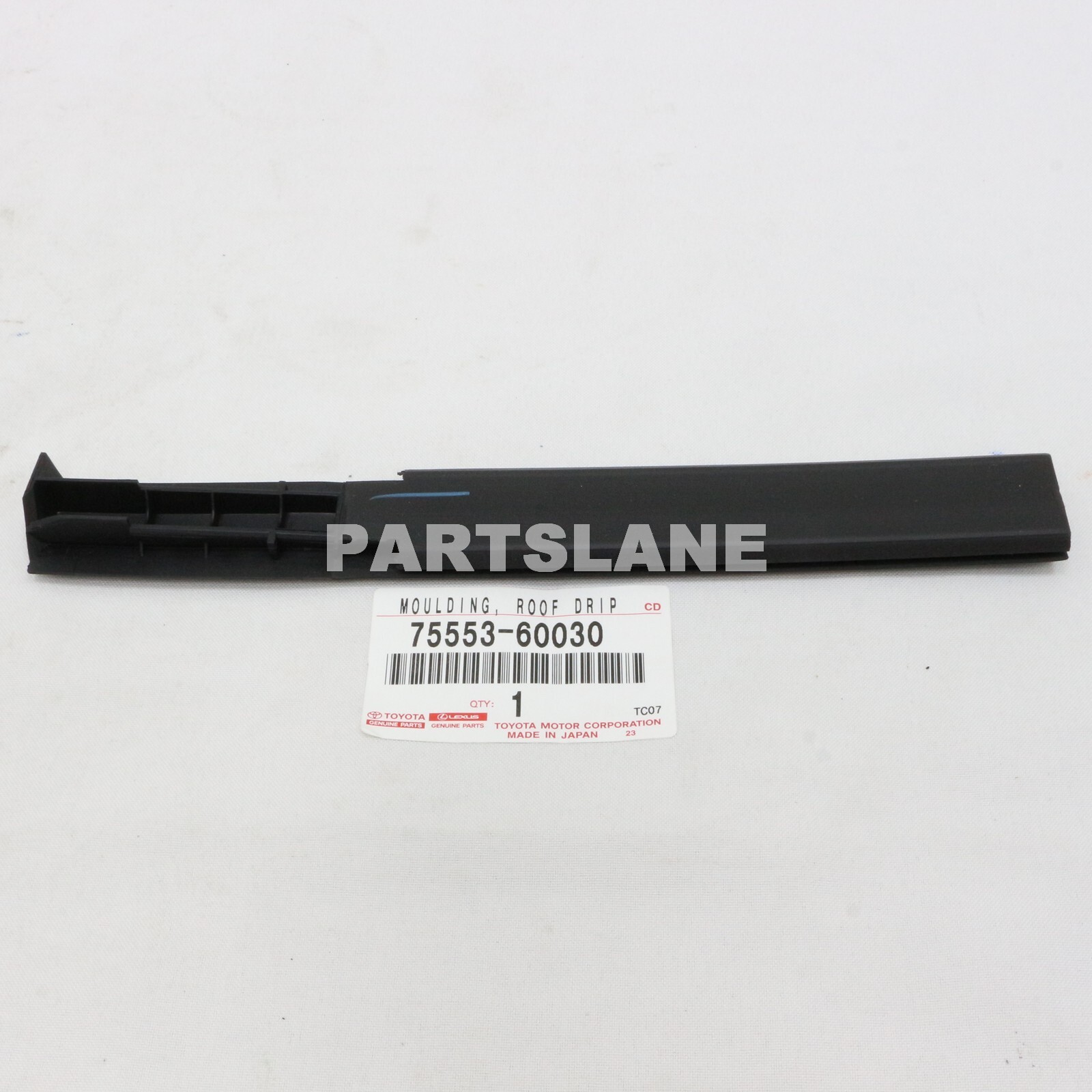 7555360030 Genuine Toyota Moulding Roof Drip Side Finish Rear RH 75553 ...
