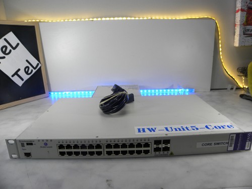 ALCATEL-LUCENT OmniSwitch OS6850-24 24 Port Gigabit 1GbE Switch + 4x ...