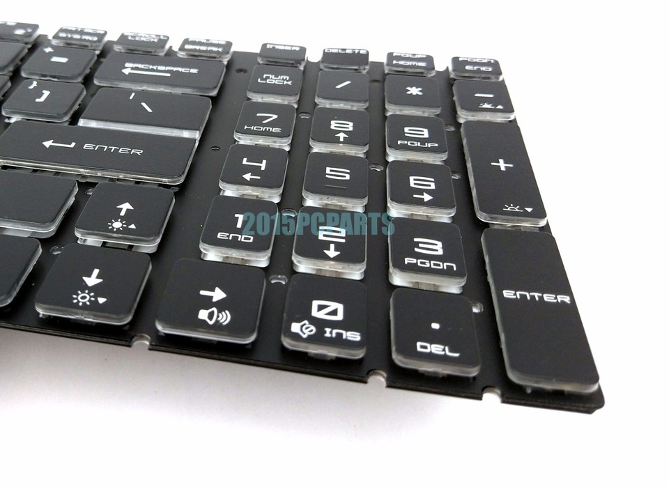 New MSI MS-16J4 MS-16J5 MS-179B MS-1799 Full RGB Backlit Keyboard ...