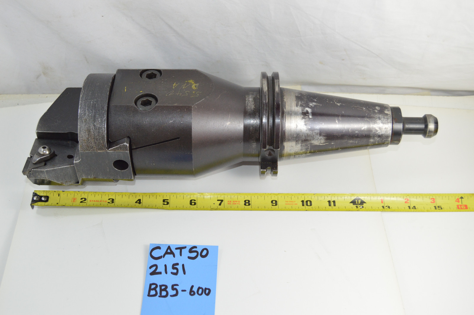 Valenite CAT 50 Vari Set Boring Bar V50CT BB5 600 Boring Head CAT50 ...