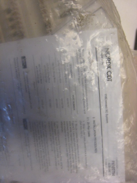 Belden AX100695 110 Cross-Connect Kit 300-pair with 5-pair Connecting ...