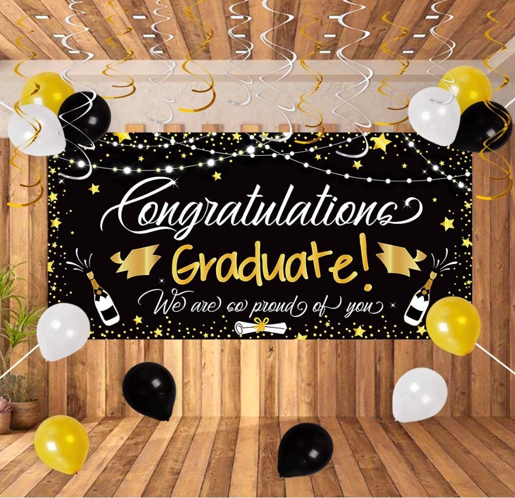 Party City Backdrops Graduation