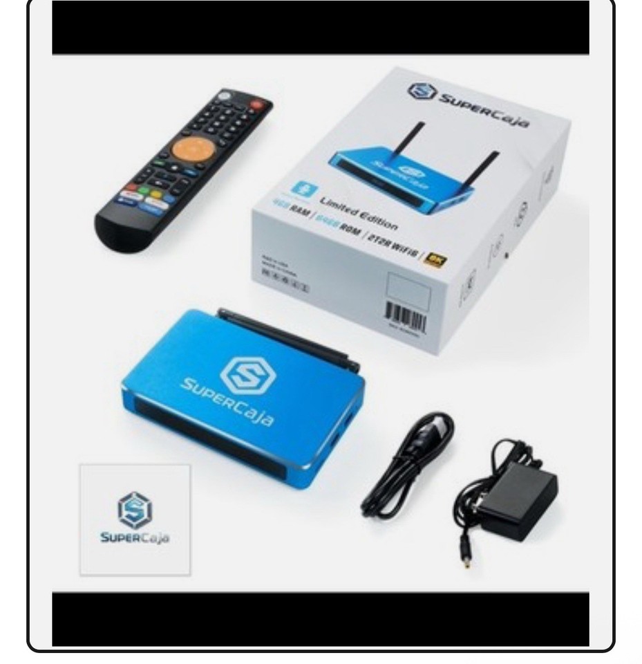 SuperCaja Android TV Box – Reliable Performance & 2-Year Warranty | eBay