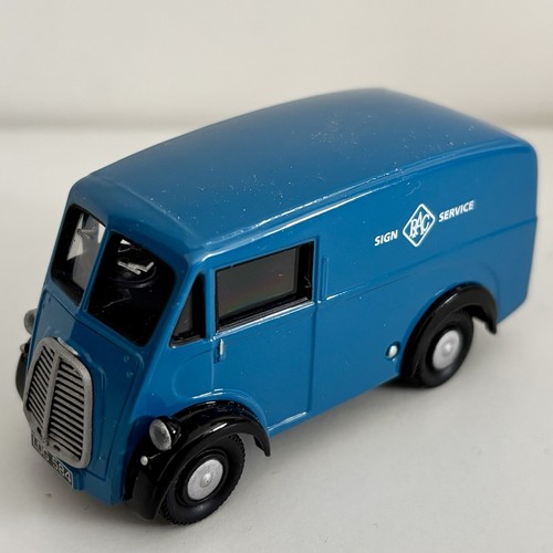 RAC Toy Morris J Van Corgi Collectable 06204 Version Sign Service Blue ...
