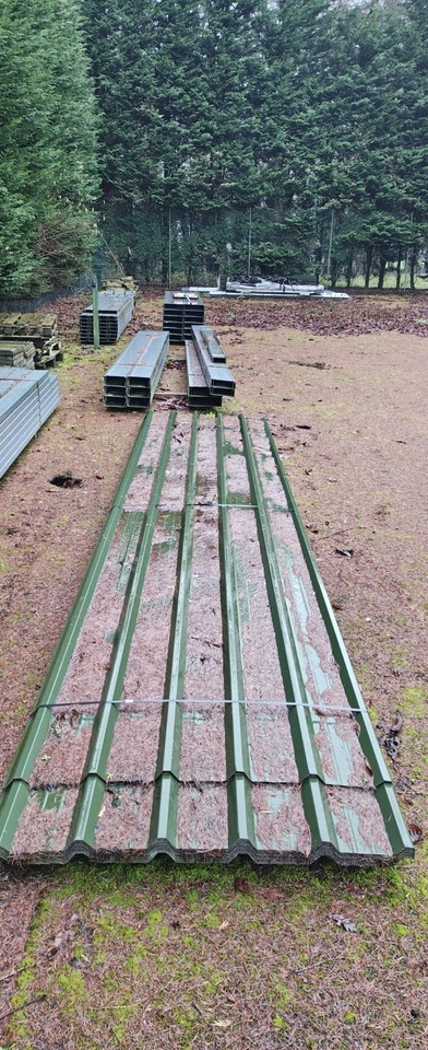 *UNUSED* steel frame building with cladding & roller doors. RRP £26,000 ...
