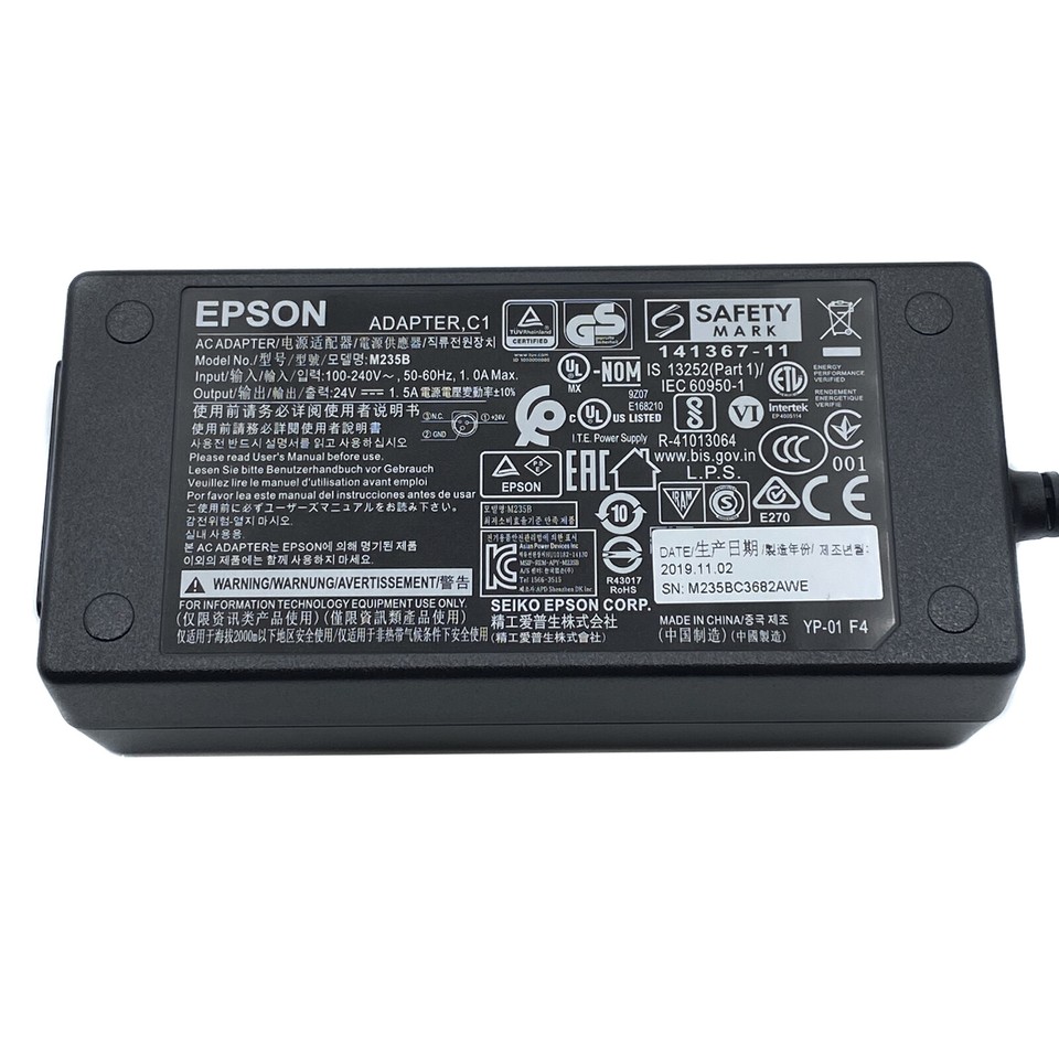Open Box Original Epson AC Power Supply Adapter for Epson TM-T88IV TM ...