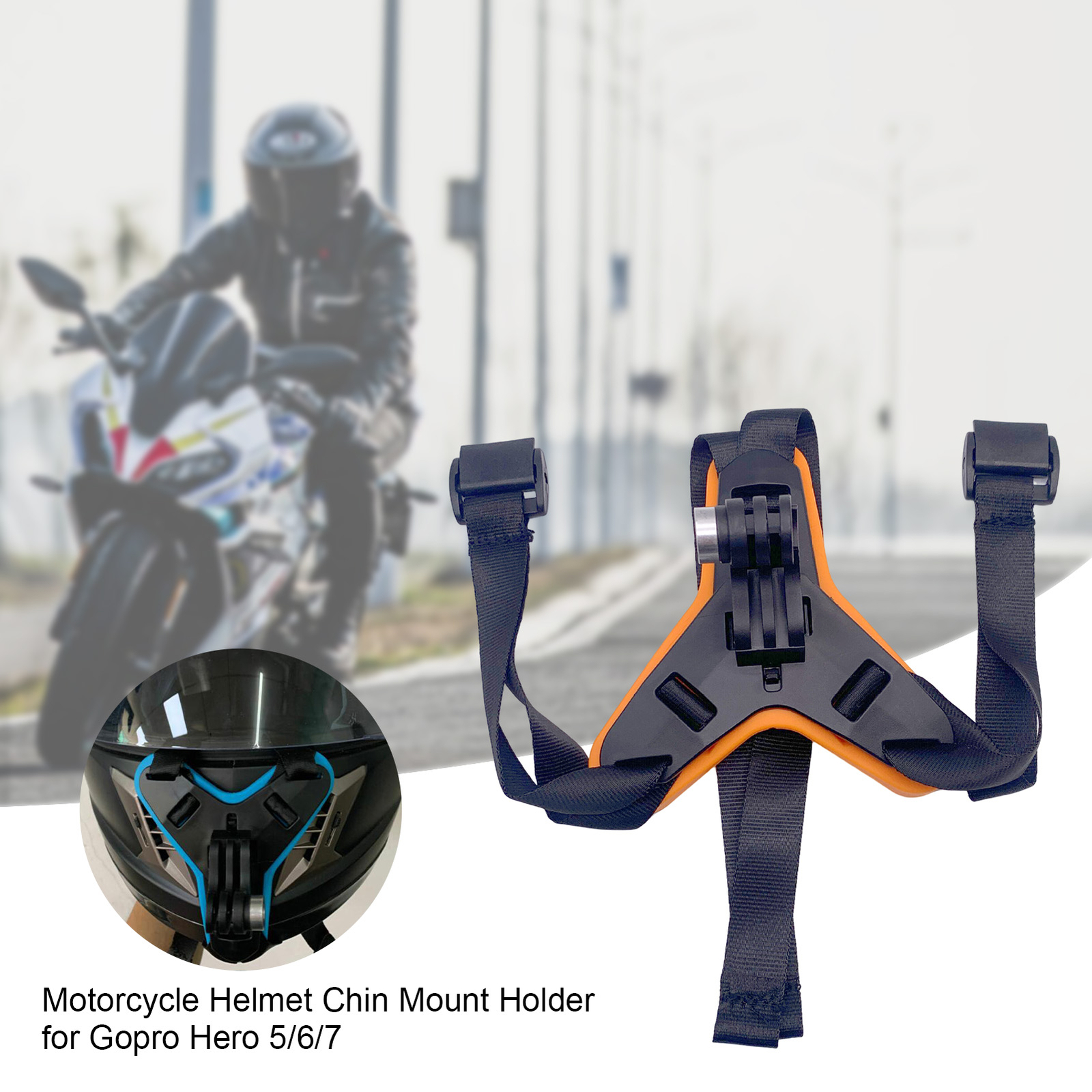 Helmet Camera Bracket Detachable Photography Flexibility Good Stability ...
