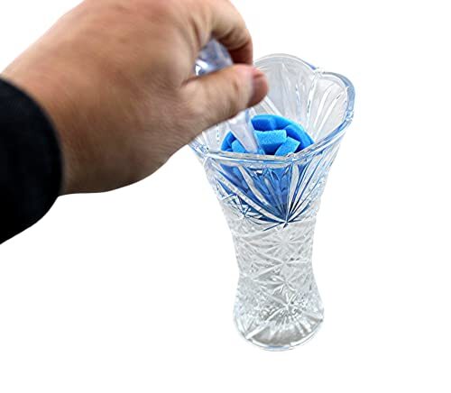 Wand Sponge Brush for Washing Glasses Glass Cleaner Sponge Puff Dish ...