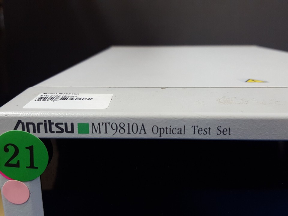 Anritsu MT9810A : Optical Test Set Mainframe (0345) | eBay