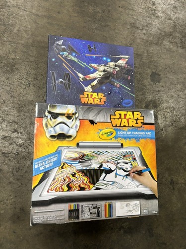 Crayola Star Wars LED Light Up Tracing Pad Coloring Board Hallmark 2015 ...
