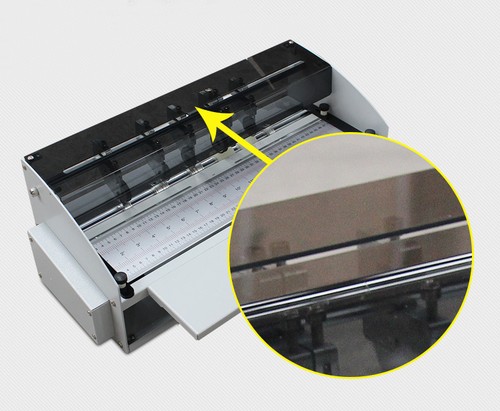 Electric Book Cover Creasing Machine Card Folding Paper Dotted Line ...