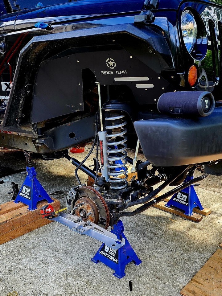 2Pc Toe Alignment Tool Plates Adjust for Trailer Jeep Front/Rear End ...