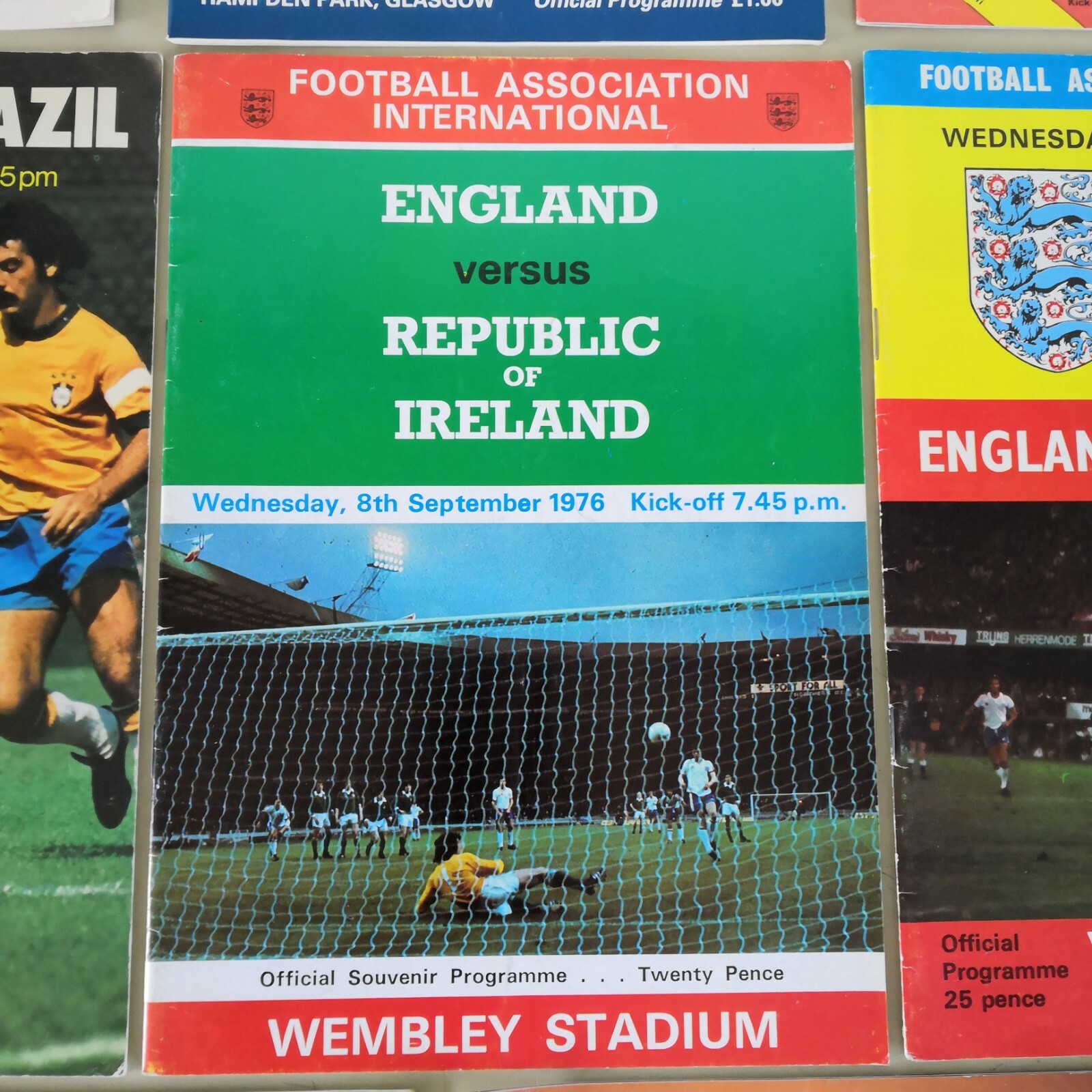 Lot of 11 Assorted Vintage Football Programs, 1976 to 1989 | eBay UK