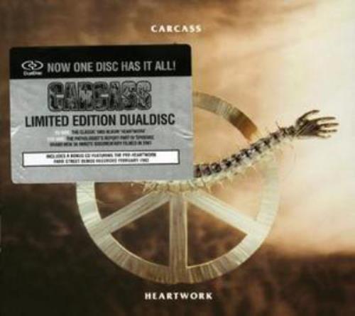 Carcass : Heartwork CD Limited Album/DVD dualdisc (2008) FREE Shipping ...