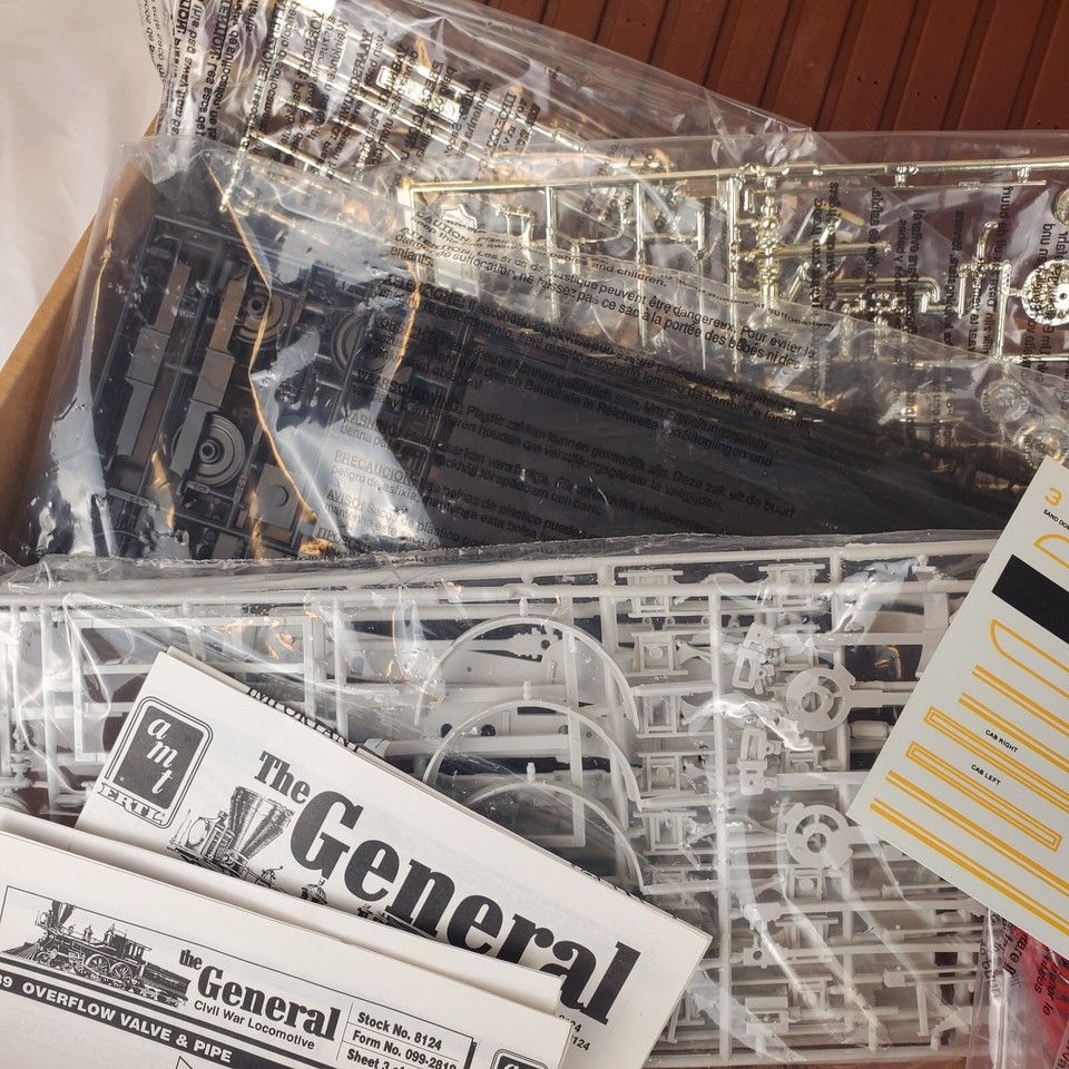 AMT The General Steam Locomotive - Classic Masterpiece - New Open Box ...