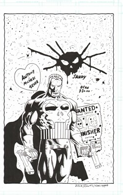 ANTHONY CACIOPPO/ED COUTTS~PUNISHER PINUP II~WOW! | eBay