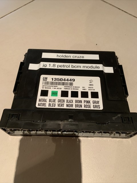 2009-2011 Holden Cruze Chevrolet BCM Body Control Module 13504449 for ...