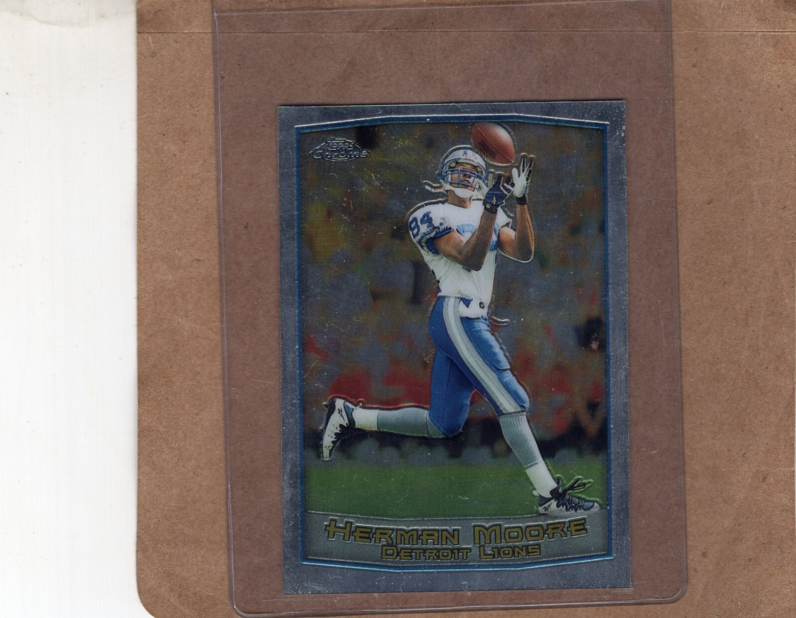 1999 Topps Chrome Herman Moore Lions #91 NrMt | eBay