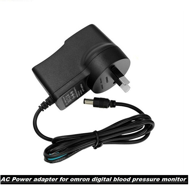 AC 6V Adapter Charger For Omron Digital Blood Pressure Monitor Power ...
