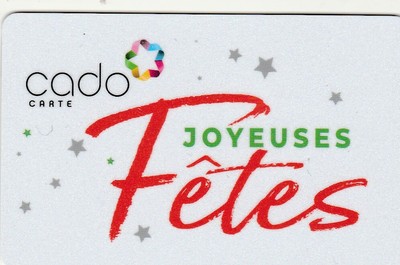 CARTE CADEAU GIFT CARD CADO (France) | eBay