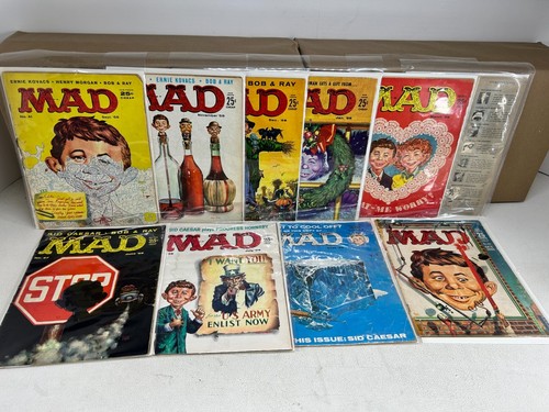 Mad 41-50 SET! LOW GRADE Cheap! What Me Worry? 1958-1959 EC Magazines ...