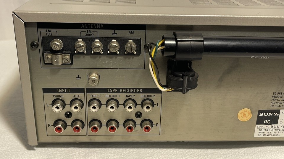 Vintage Sony STR-V25 FM Stereo FM-AM Receiver Amplifier Tested!!! | eBay