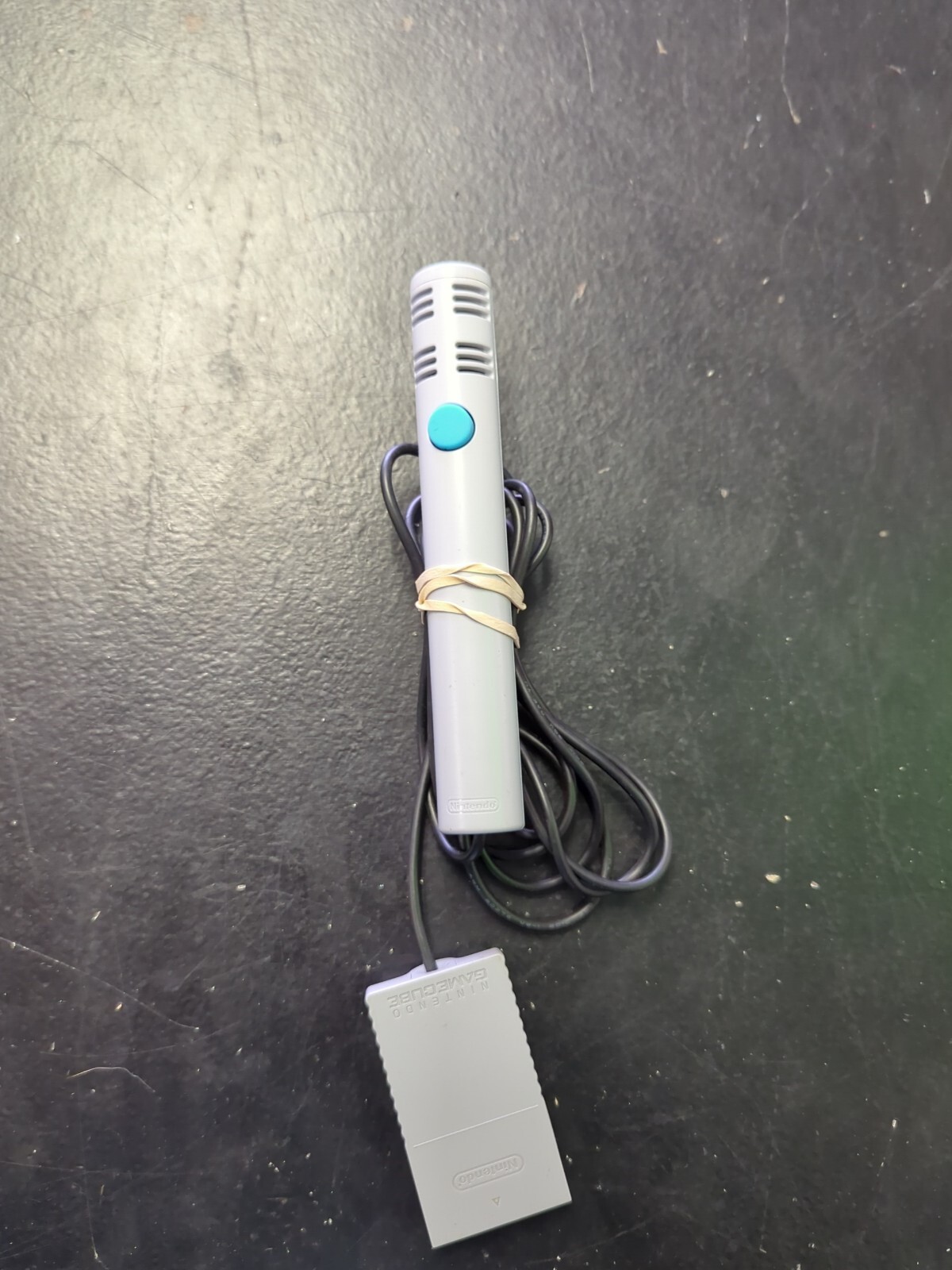 Official Nintendo GameCube Microphone Controller Mic OEM DOL-022 Gray ...