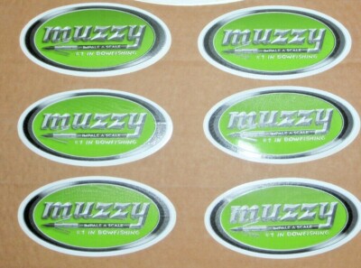 Muzzy Decal Stickers Impale A Scale Bowfishing Carp Gar Dogfish 6 ...