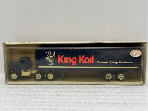 Vintage 1970s Tractor Trailer King Koil Famous Sleep Products Truck In ...