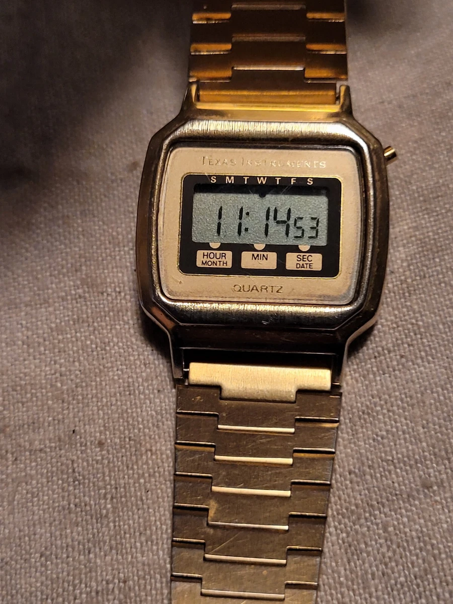 Vintage Texas Instruments Watch Strap