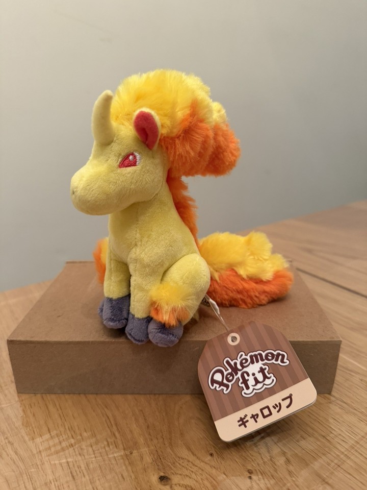 Pokemon Sitting Cuties Plush Ponyta Stuffed Toy Pokemon Center Original ...