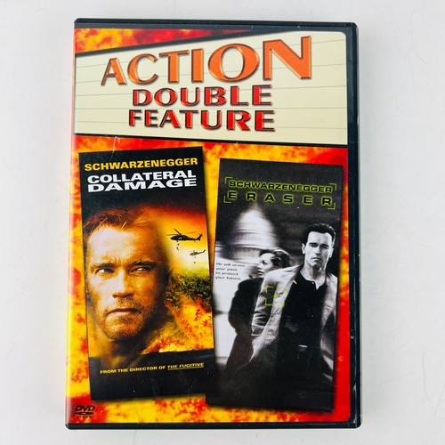 Schwarzenegger Collateral Damage / Eraser Action Double Feature DVD ...
