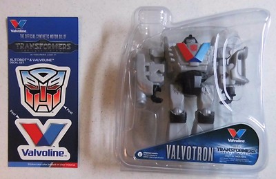 Valvoline Last Knight Transformers Valvotron Mail-in Promo MIB + Decal ...