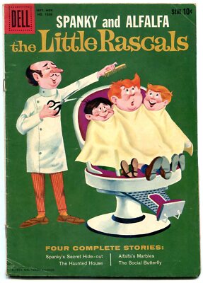 LITTLE RASCALS-FOUR COLOR #1030 1959-DELL COMICS-TV VG/FN | eBay