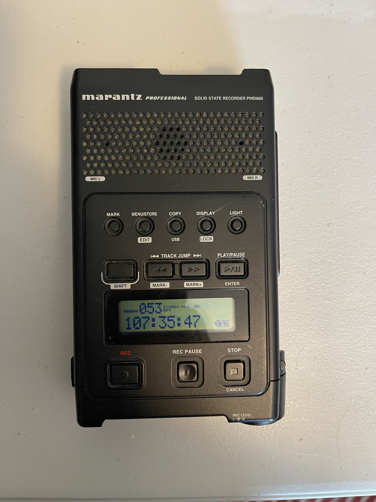 Marantz PMD660 Professional Solid State Recorder | eBay