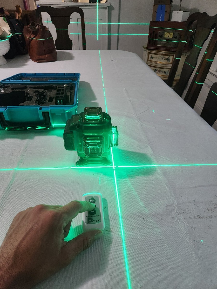 Laser Level Nivel Laser Huepar 12 Ft./3.7 Telescoping Pole With 1/4 ...