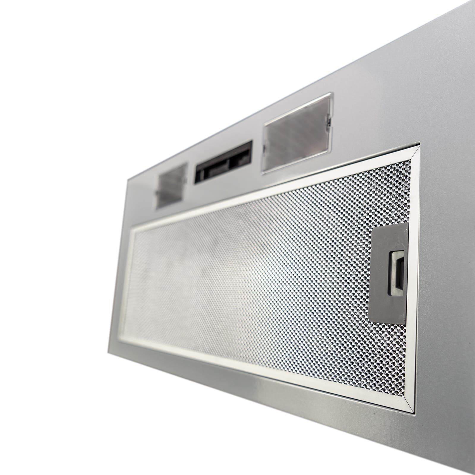 SIA UC70SI 70cm Under Cupboard Canopy Built In Cooker Hood Extractor ...