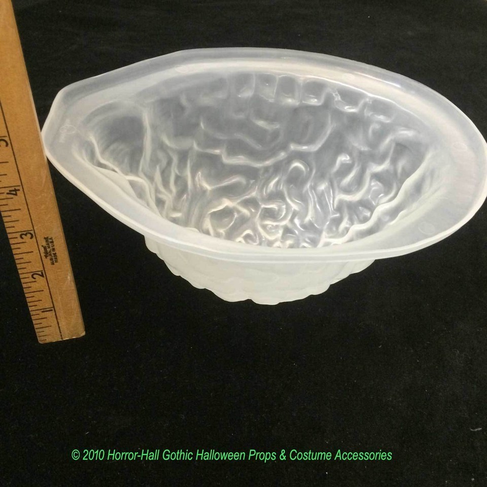 DIY Large Life Size BRAIN DESSERT GELATIN MOLD Zombie Food Halloween ...