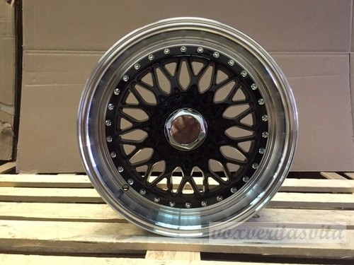 17" RS STYLE WHEELS RIMS BLACK 4 LUG 4X100 5x100 BRAND NEW SET OF 4 | eBay