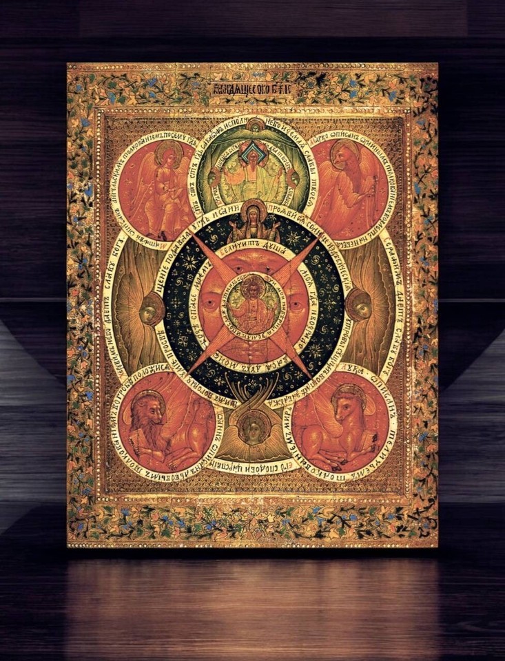 Rare Orthodox Icon – The All-Seeing Eye of God | Holy Trinity | 23x30 ...