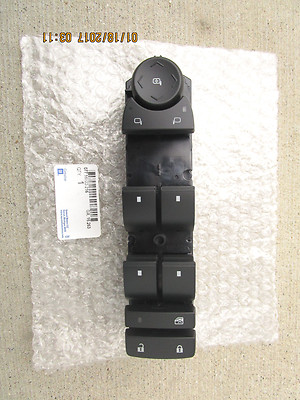 07 - 13 GMC YUKON XL 1500 2500 SLE SLT MASTER POWER WINDOW SWITCH NEW ...