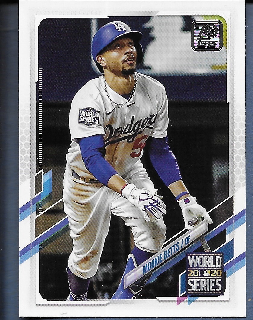 Topps Series One #15 Mookie Betts World Series 2020 Mint | eBay