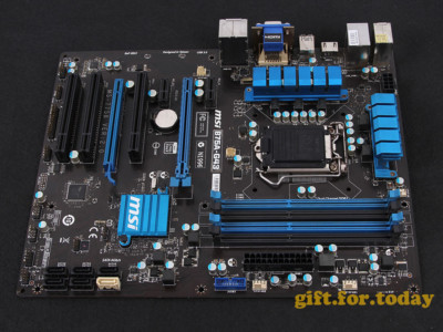 Original MSI B75A-G43 MS-7758 Intel B75 Motherboard LGA 1155 DDR3 ...
