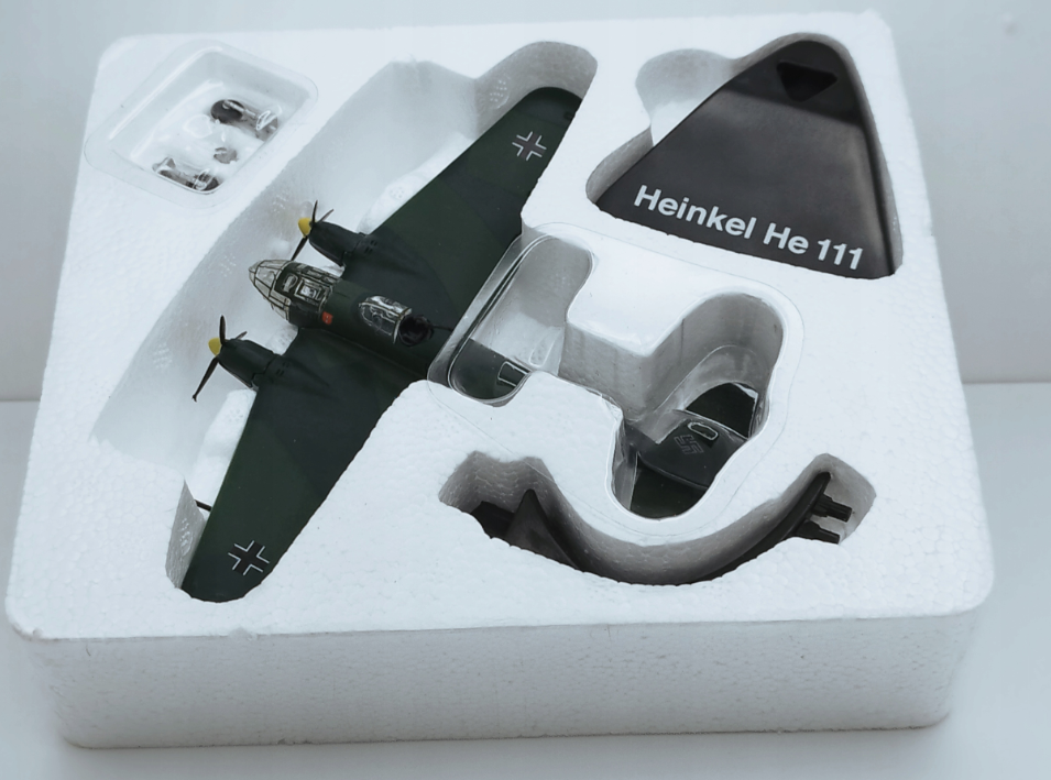Heinkel HE.111 Nazi Germany Bomber Aircraft World War II Model Diecast ...