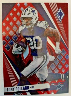2023 Panini Phoenix - Red Seismic Prizm 78/199 Tony Pollard #30 | eBay