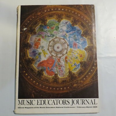Music Educators Journal 1965 National Conference Angeles VERY RARE LL ...