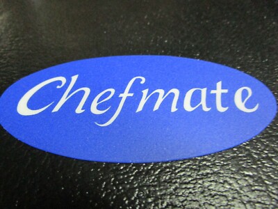 GLOBE CHEFMATE LARGE LOGO DECAL OEM# 83 | eBay