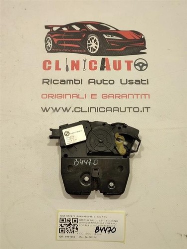 SERRATURA COFANO POSTERIORE PER BMW Serie 3 E91 Touring 51247119049 ...